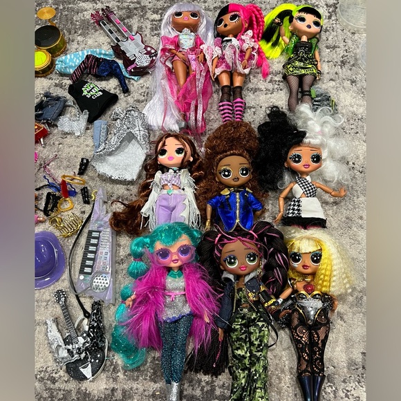 Toys | Lol And Omg Dolls Fashion Glamper Bundle | Poshmark